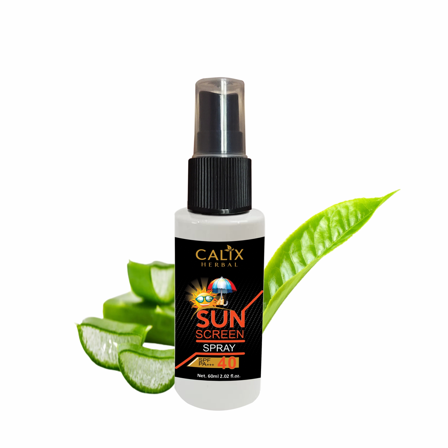 Calix Herbal Sun Screen Spray-60 ml | Calix Herbal